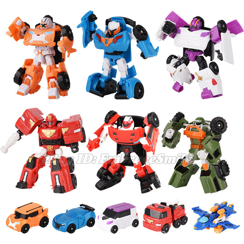 TOBOT Mini X Y Z K R W Deltatron Quatran Transforming Kids Toy Rare New ...