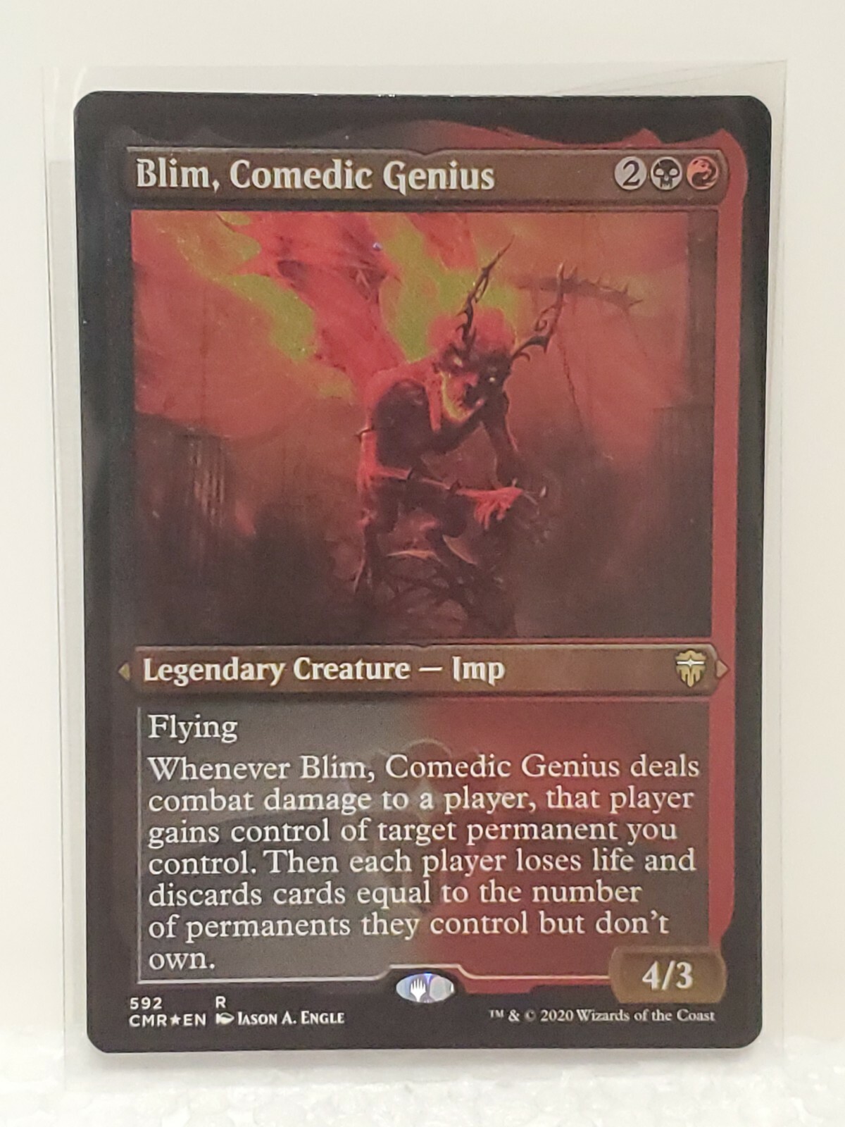 Blim, Comedic Genius | ETCHED FOIL| RARE | Commander Legends |MINT | eBay