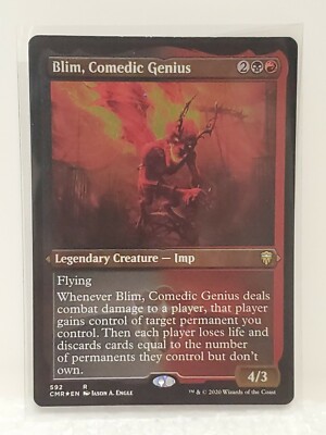 Blim, Comedic Genius | ETCHED FOIL| RARE | Commander Legends |MINT | eBay
