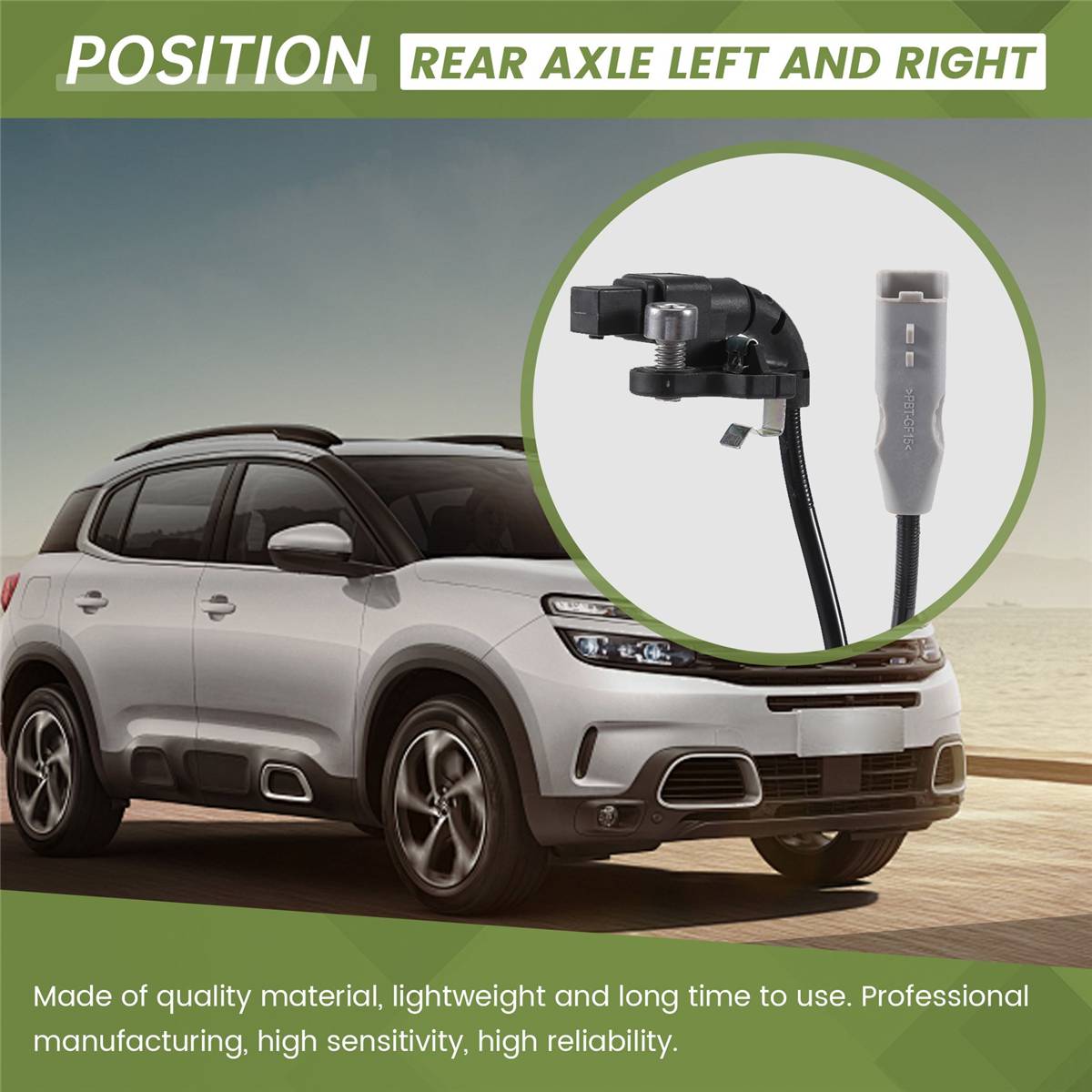 Speed Sensor Rear Wheel ABS 4545L0 for 408 C4 DS4 2008-2017 Y7Y95533 | eBay