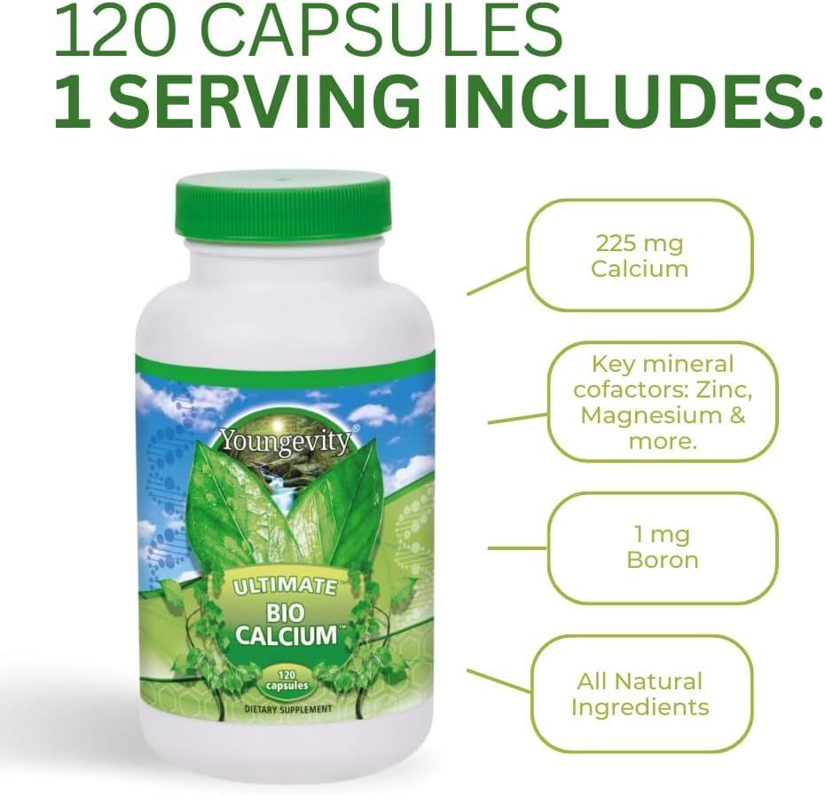 Ultimate Bio Calcium - 120 capsules - 2 Pack Free Shipping | eBay