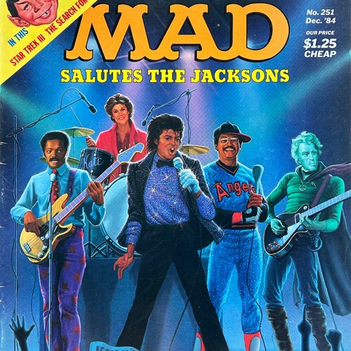 Mad Magazine #251 Dec 1984 - Star Trek III + Webster (VF/NM) UNFOLDED ...