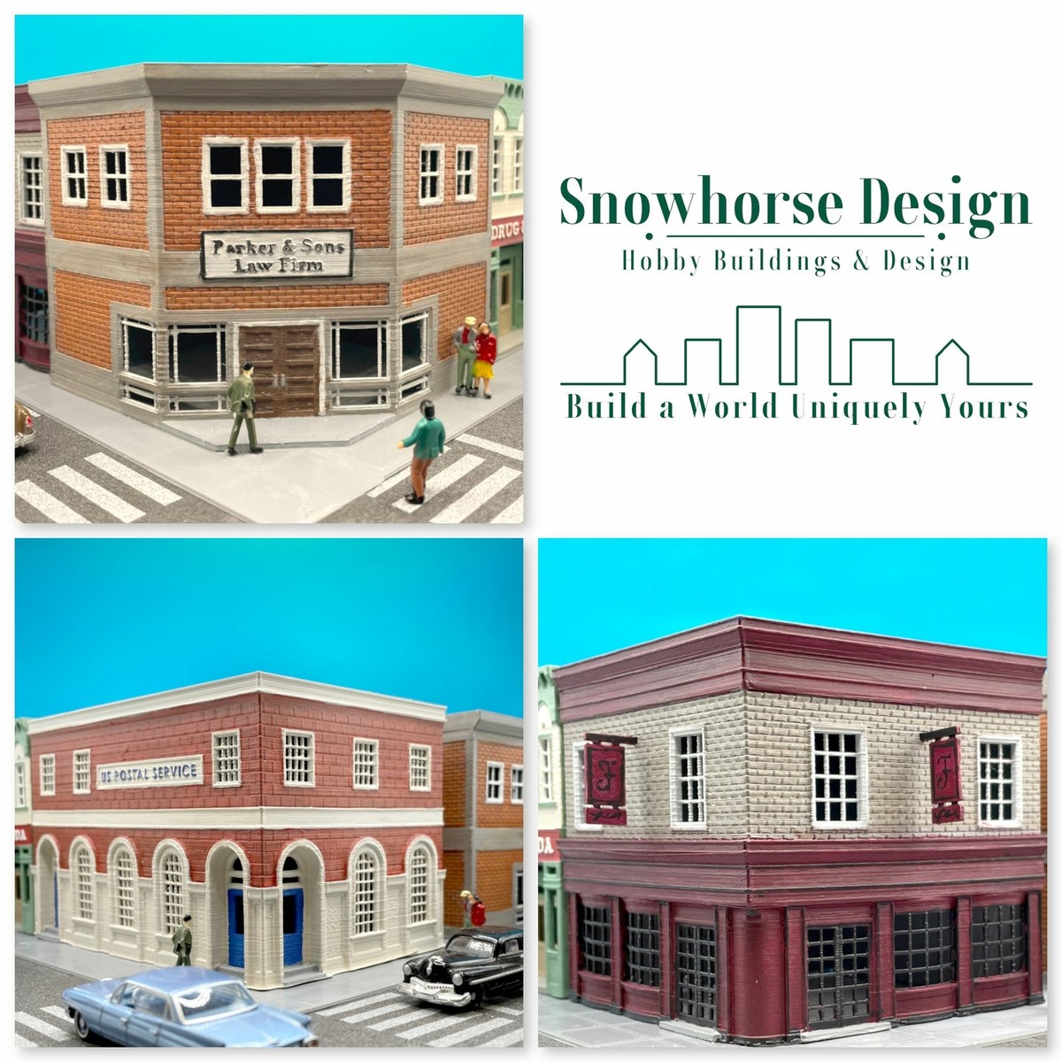 Ho Gauge Buildings Drawings