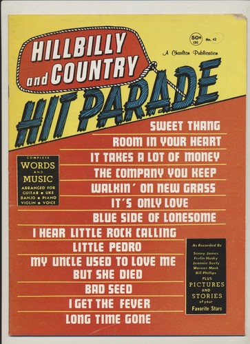 Hillbilly and Cowboy Hit Parade Magazine Vol. 14 # 42 Feb 1967 Johnny ...