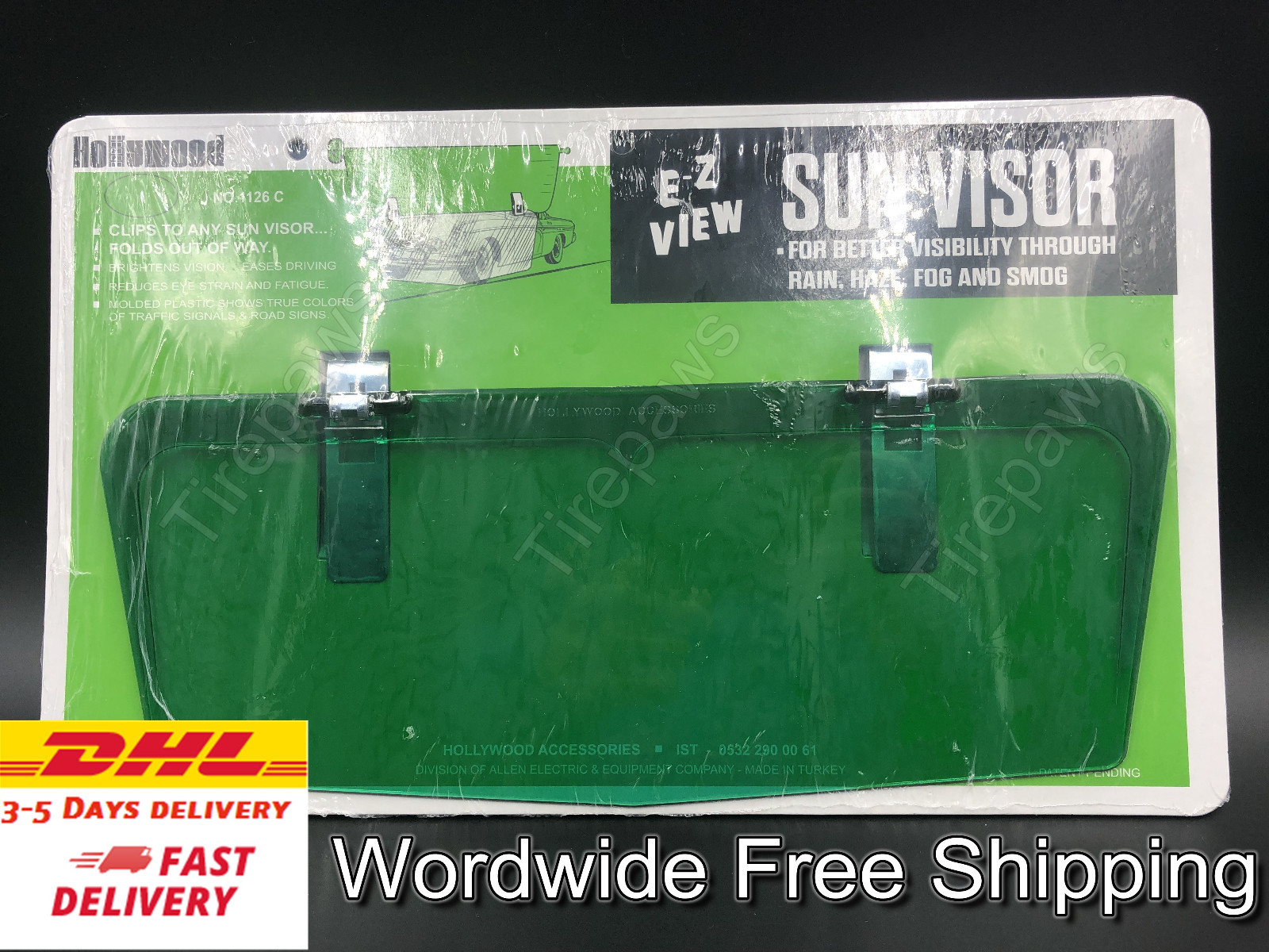 Vintage Style Clip-On Sun visor Accessories Classic Hot Rod Rat Rod car ...