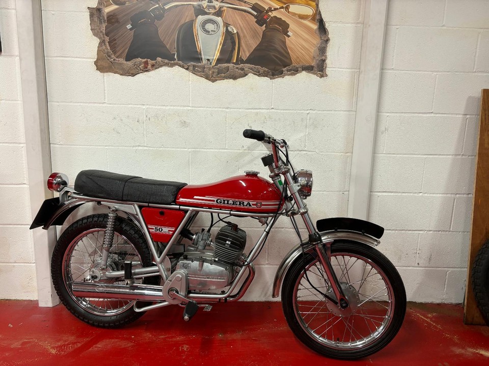 GILERA SPORTS MOPED 1976 CLASSIC STUNNING! OFFERS PX FSIE AP 50 DT ...