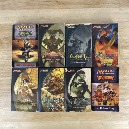 Magic The Gathering Paperback Books Legends Cycle Invasion Onslaught ...