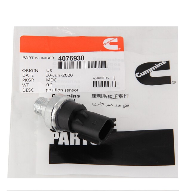 OEM Genuine Cummins Oil Pressure Switch Sensor 4076930 for sale online ...