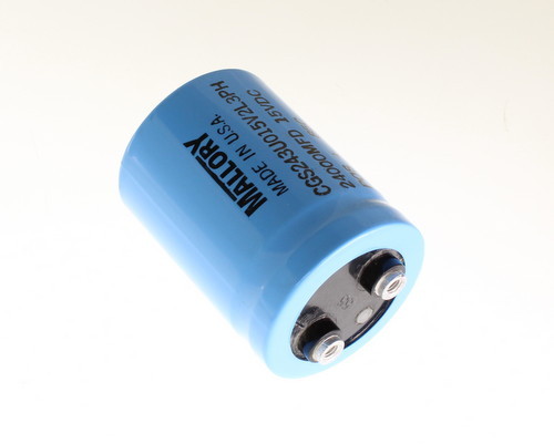 2x 24000uF 15V Large Can Electrolytic Aluminum Capacitor 24000mfd ...