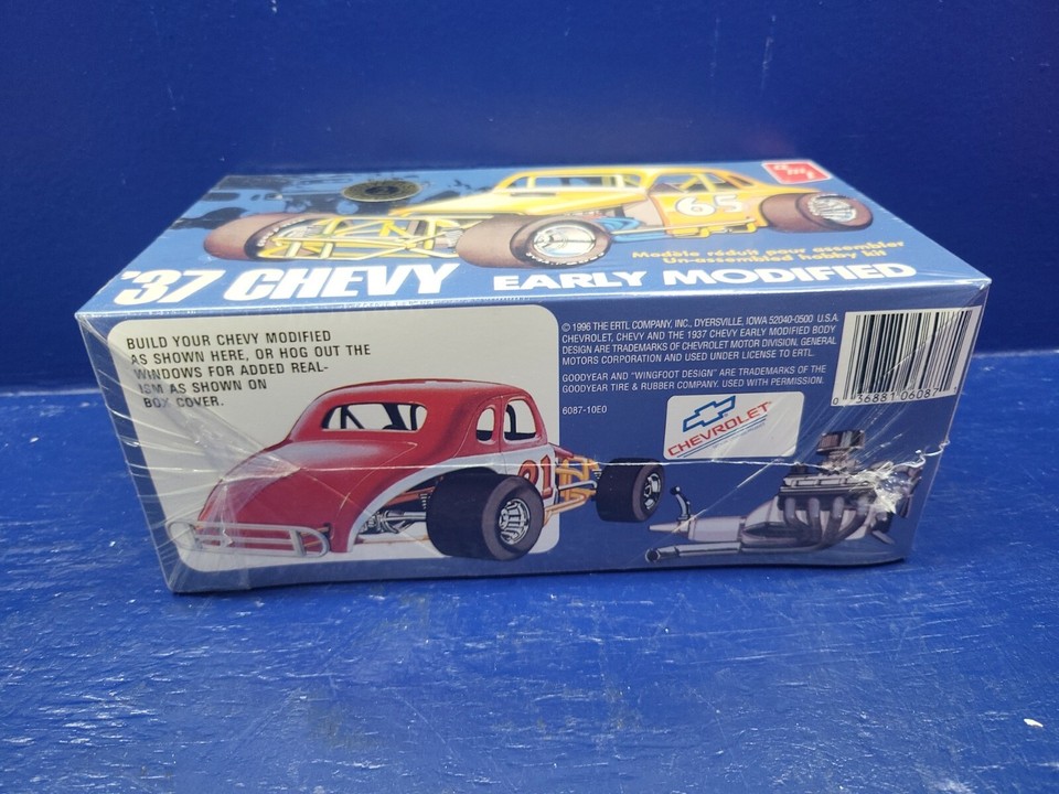 Amt '37 Chevy Early Modified 1/25 Model Kit New & Sealed from 1996 | eBay