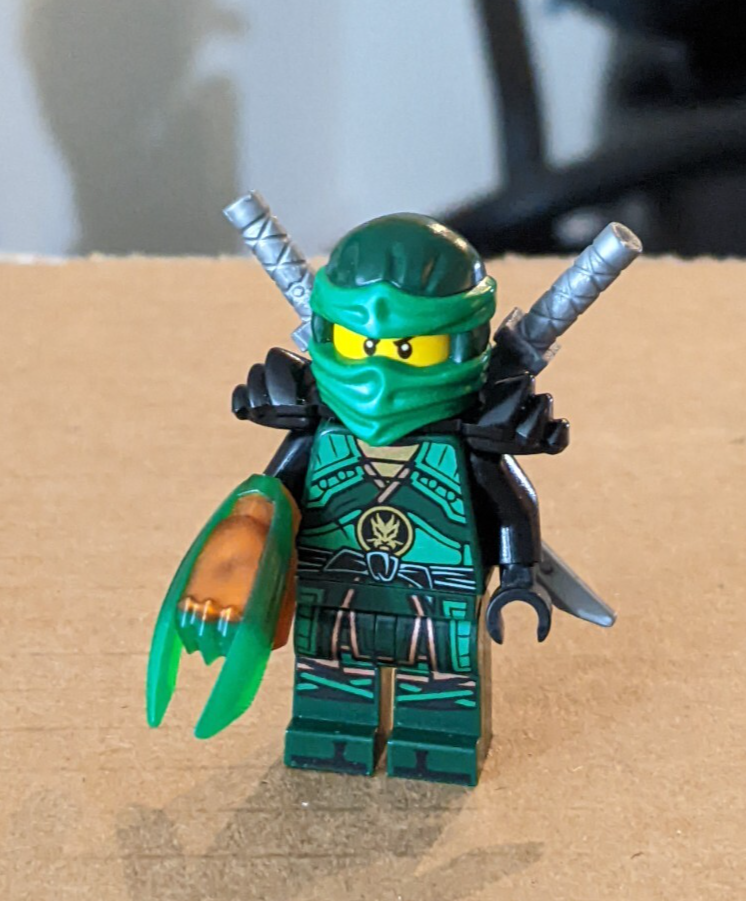 LEGO Ninjago LLOYD Hands of Time Minifig with TIME BLADE Weapon ...