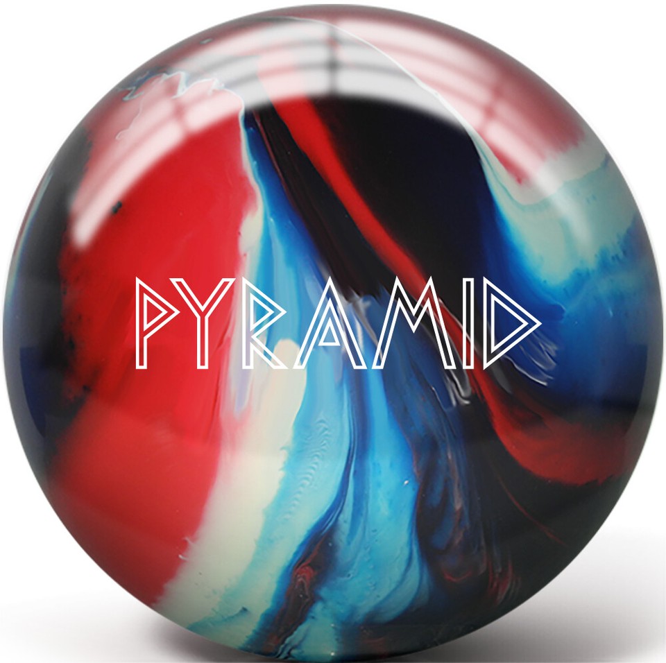 Pyramid Path Rising Pearl Bowling Ball - Red/White/Blue | eBay