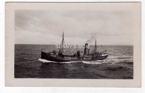 SUFFOLK, LOWESTOFT, FISHING INDUSTRY, HERRING DRIFTER, LT158 TRIER, RP ...