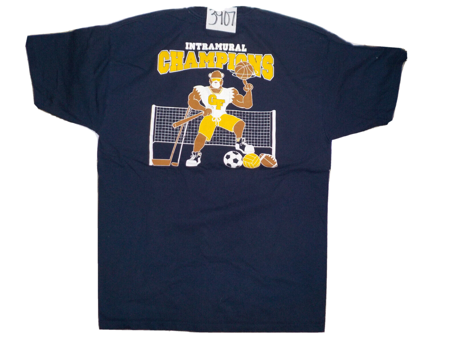 George Fox University Intramural Champions Sports T-Shirt Dark Blue ...