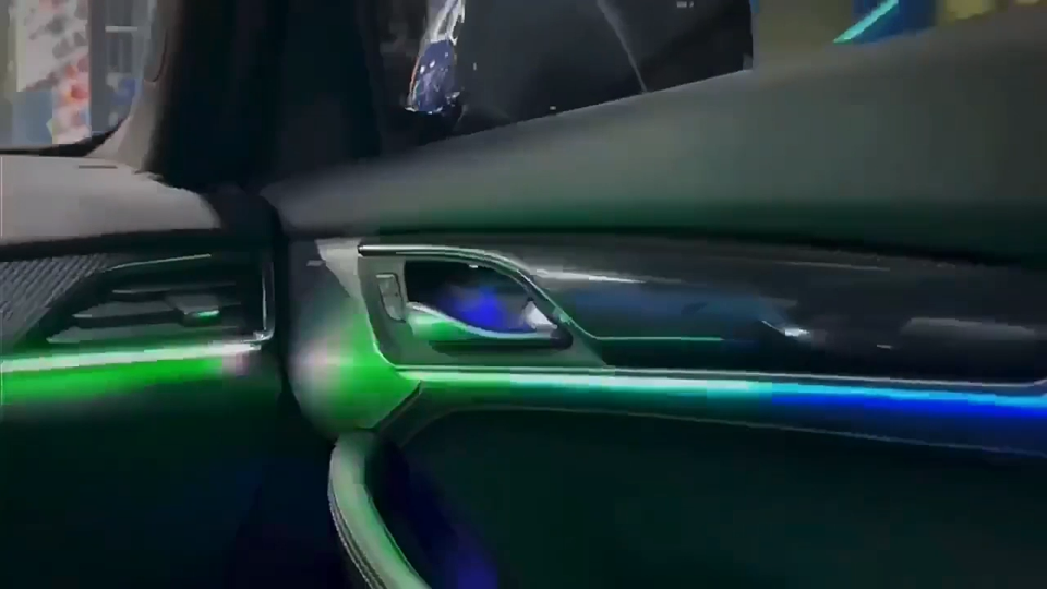 RGB Symphony Car Atmosphere Interior LED Acrylic Guide Fiber Optic ...