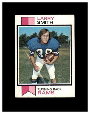 1973 TOPPS LARRY SMITH #504 LOS ANGELES RAMS FOOTBALL CARD EX. | eBay