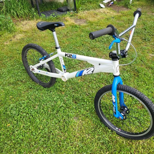 K2B BMX White Racing 20" Bicycle Rare Htf /Haro GT Elf Mongoose | eBay
