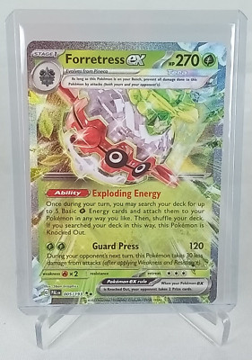 Forretress Ex 5/193 Double Rare Foil Holo Pokémon Card 2023 | eBay