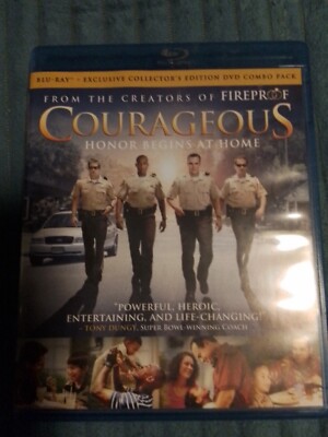 Courageous (Blu-ray DVD Combo Pack, 2012, Christian Movie) | eBay