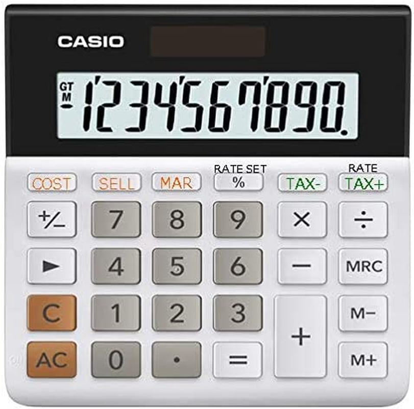 Casio MH-10M, Min-Desktop Standard Function Calculator Small | eBay