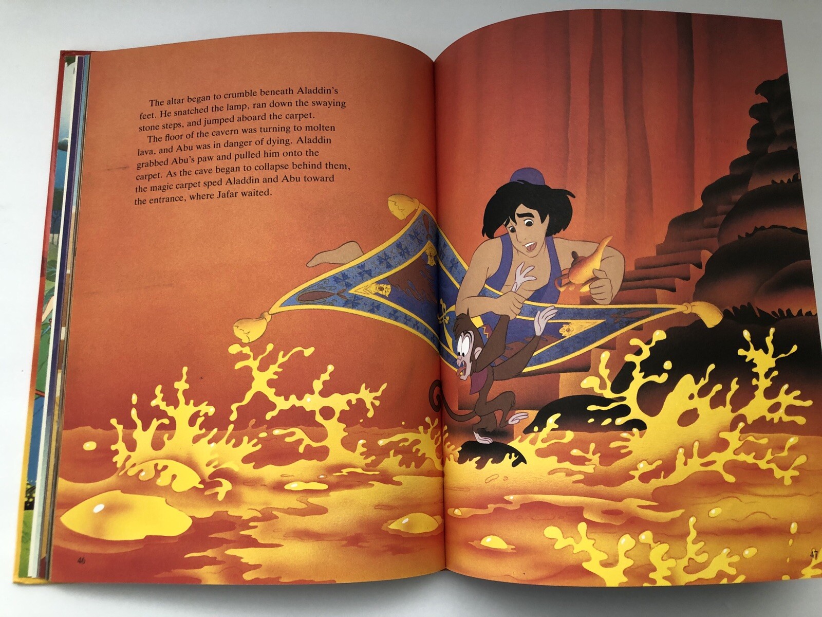 Disney Classic series Aladdin 1992 Hardcover Book | eBay