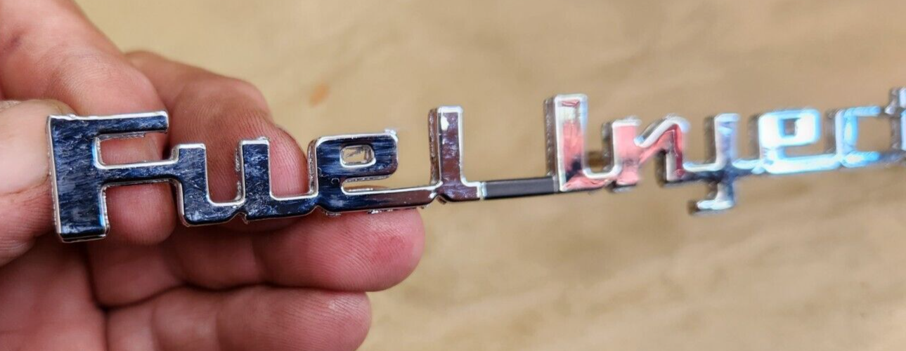 1957 Corvette NOS Fuel Injection Emblem GM NOS 3742212 | eBay