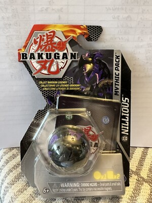 BAKUGAN Mythic Pack Nillious Bakugan Legend Rare NEW | eBay