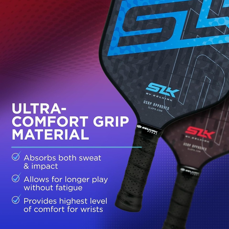 Selkirk SLK NEO Pickleball Paddle Set 2 Graphite Rackets Backpack w ...