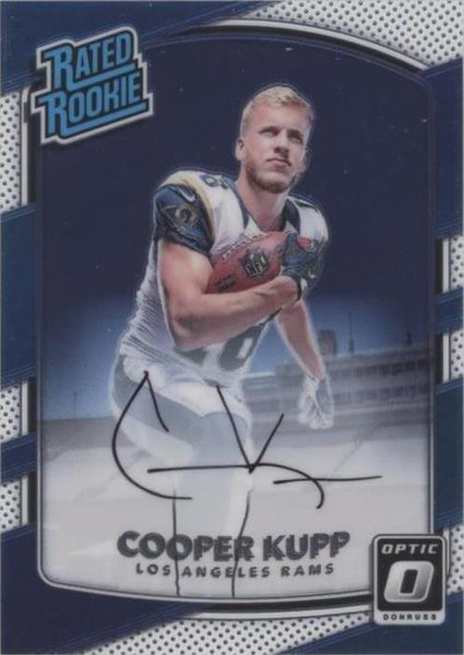 2017 Donruss Optic - Rated Rookie Autographs #179 Cooper Kupp /150 (AU ...