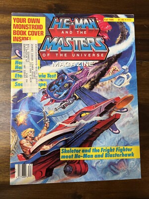 HE-MAN and the MASTERS of the UNIVERSE Magazine Fall 1986 No Poster | eBay