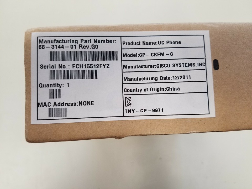 New Open Box CISCO CP-CKEM-C Unified IP Color Key Expansion Module | eBay