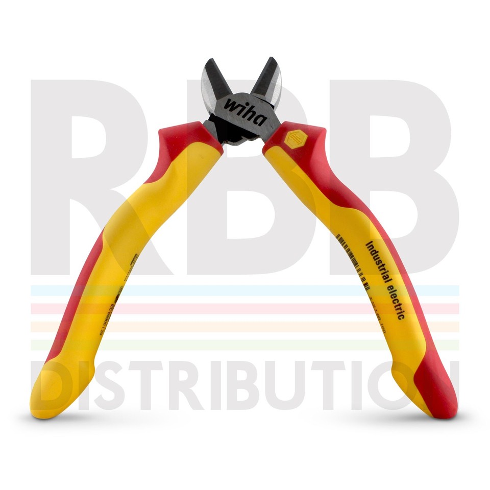 Wiha 43336 Diagonal Cutter DynamicJoint Industrial VDE Electrician ...