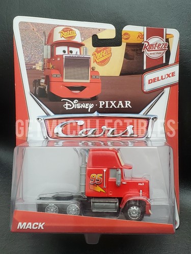 DISNEY PIXAR CARS MACK SEMI CAB RUSTEZE RACING DELUXE 2013 SAVE 6% GMC ...