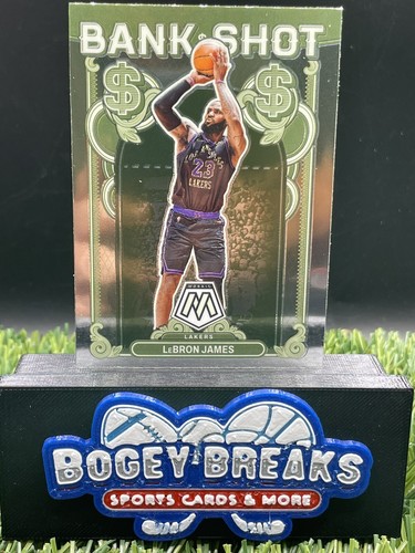 2023/24 Panini Mosaic Lebron James Bank Shot Lakers #13 RARE INSERT ...