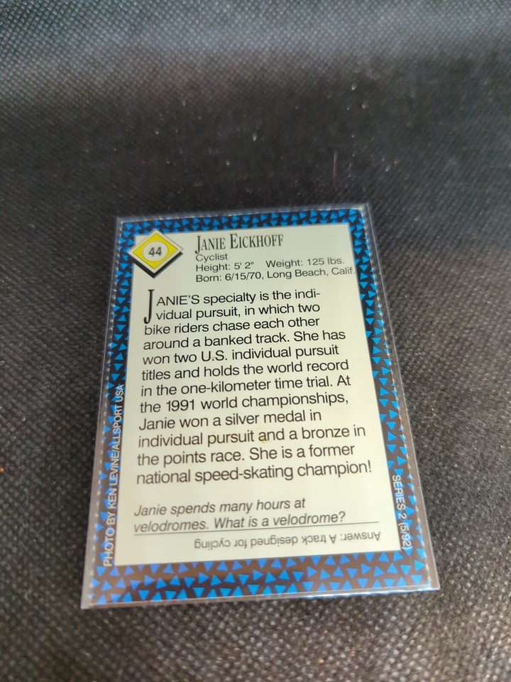 1992 Sports Illustrated SI For Kids Janie Eickhoff #44 | eBay