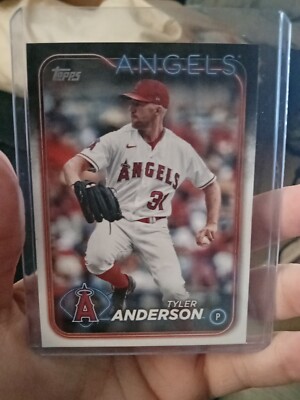 Topps 2024 Tyler Anderson Angels Pitcher | eBay