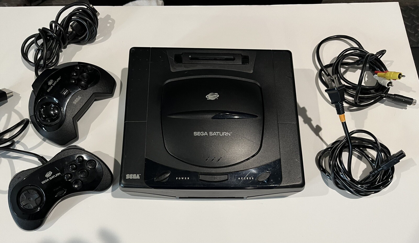 SEGA Saturn Home Console w/ Controllers Tested Authentic Ships Fast ...