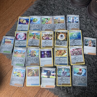 Pokémon TCG Trainer Item Stadium Supporter Energy Lot Of 22 Cards NM/M ...