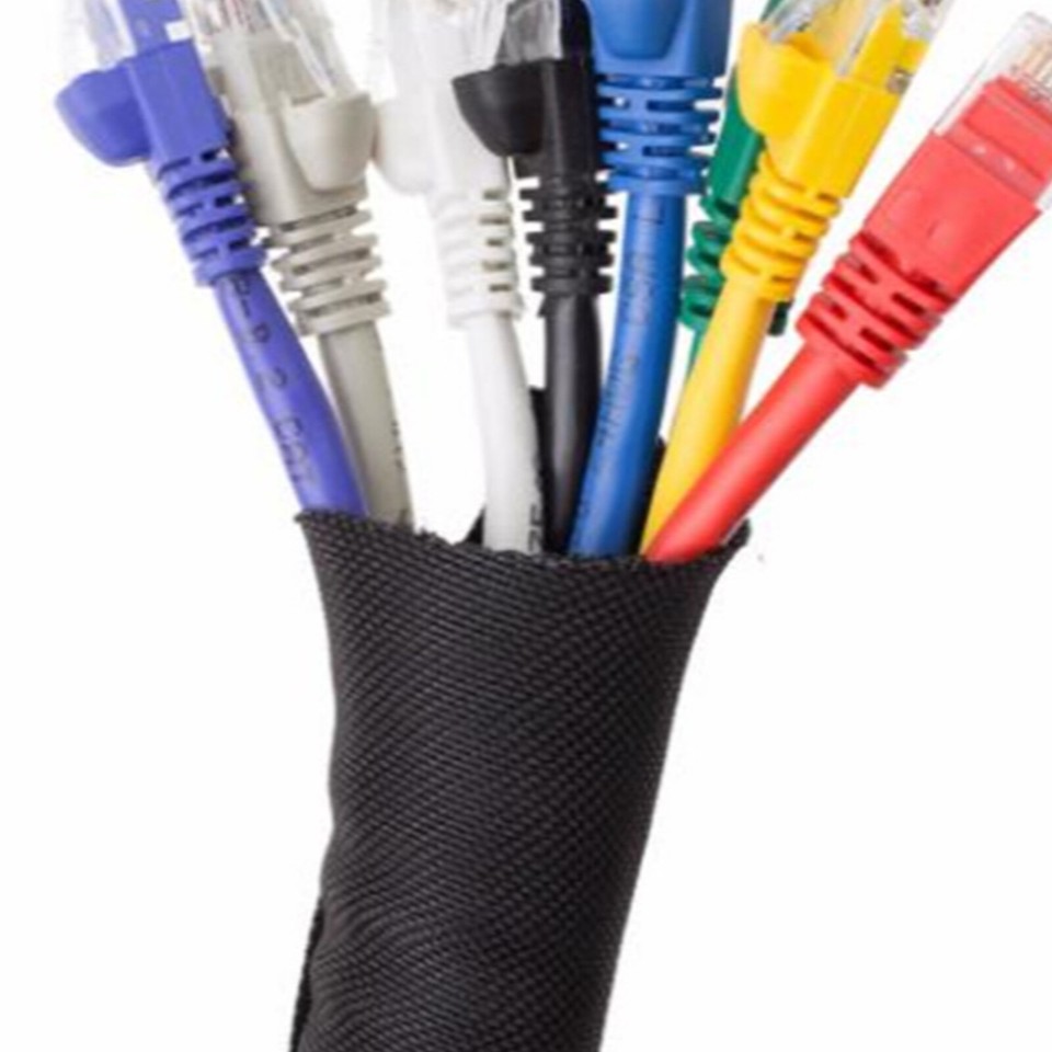 Wire Loom Braided Split Sleeving Insulation Auto Wire Protector tubing ...