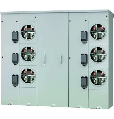 I HAVE (3) SIEMENS WEP4611 6-GANG UNI-PAK METER STACK - 400A BUS, 125A ...