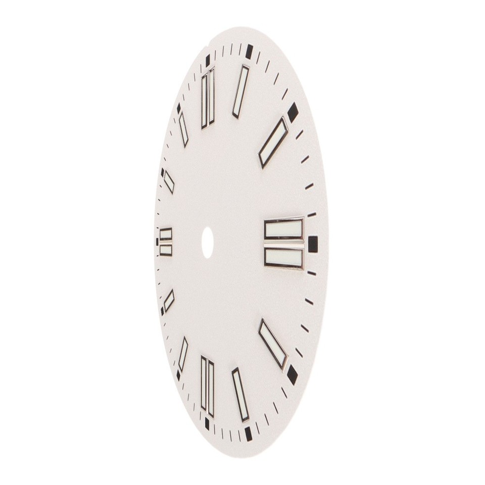 Luminous Wrist Watch Dial Replacement - 1.1 Inch Green Sunburst Face ...