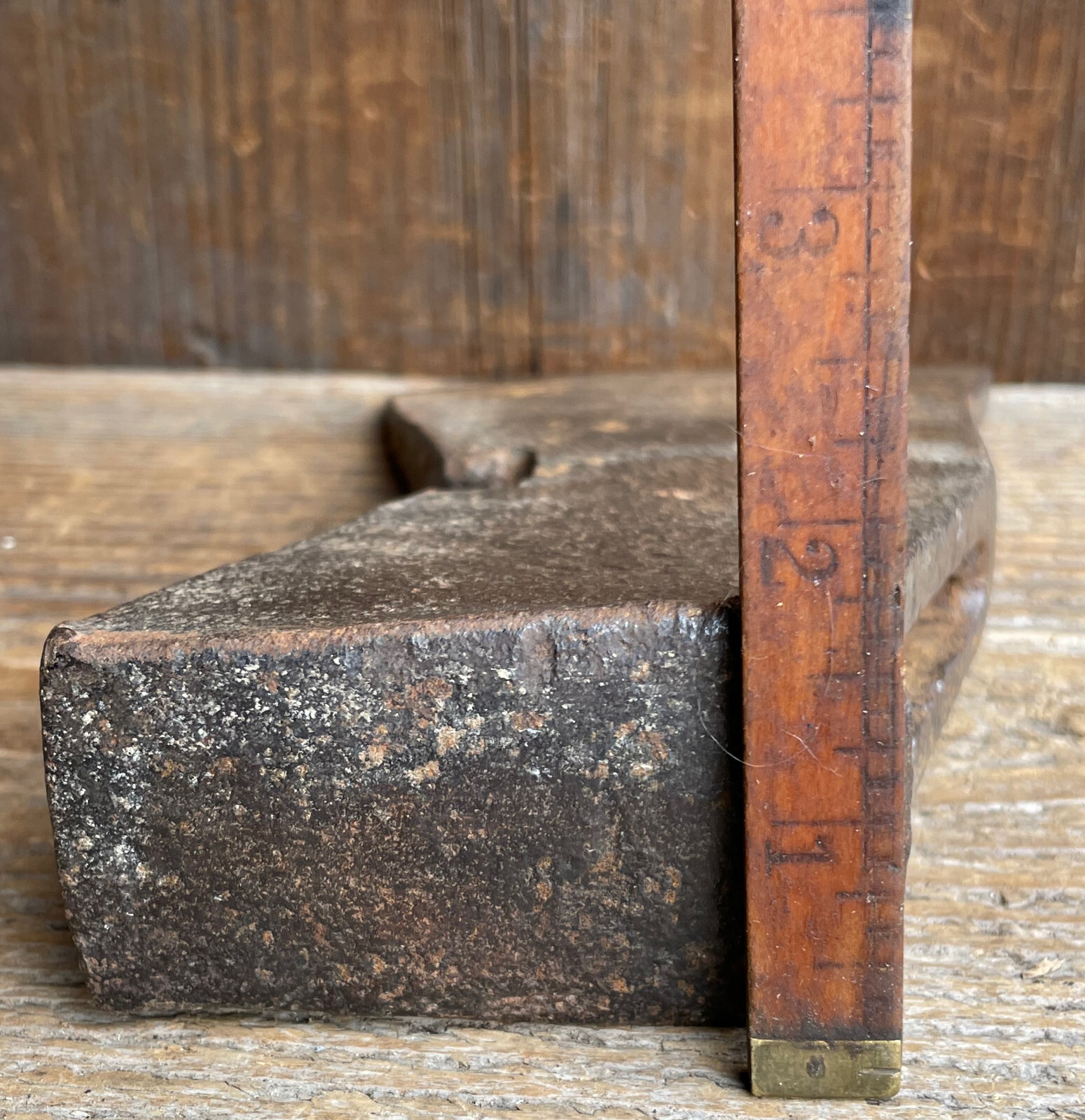 Rare Unusual 18th Century Felling Axe ~ Angled Head ~ Tapered eye ...