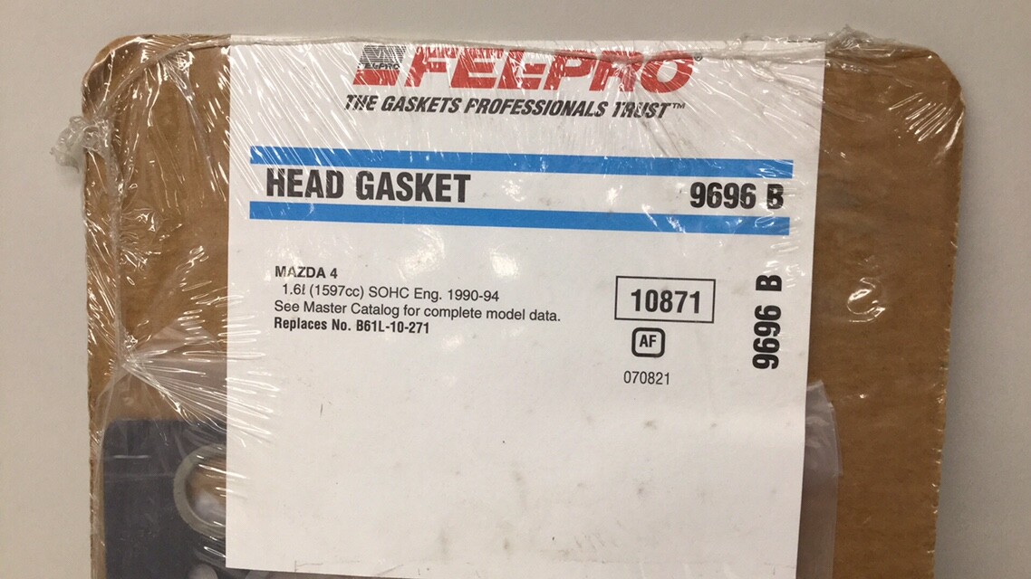 Fel-Pro 9696 B Engine Cylinder Head Gasket 9696B, 017-1103-2, B61L-10 ...