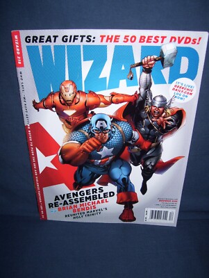 Wizard Magazine #218 Dec. 2009 Used Avengers Re-Assemble Cover | eBay