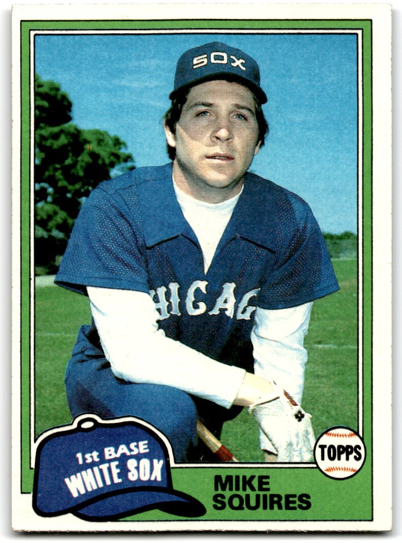 1981 Topps Mike Squires . Chicago White Sox #292 | eBay
