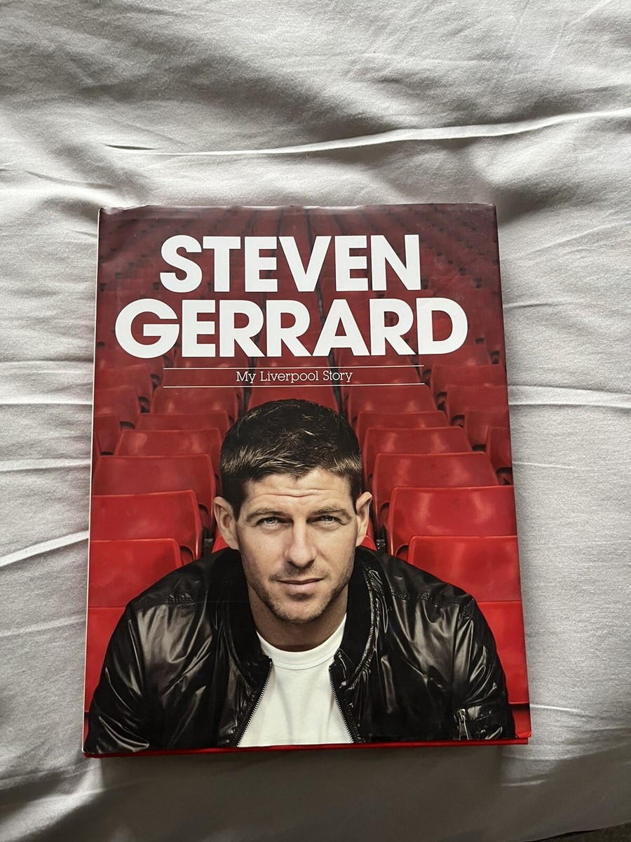 Steven Gerrard Book Steven Gerrard Signed Autobiography Book Paperback