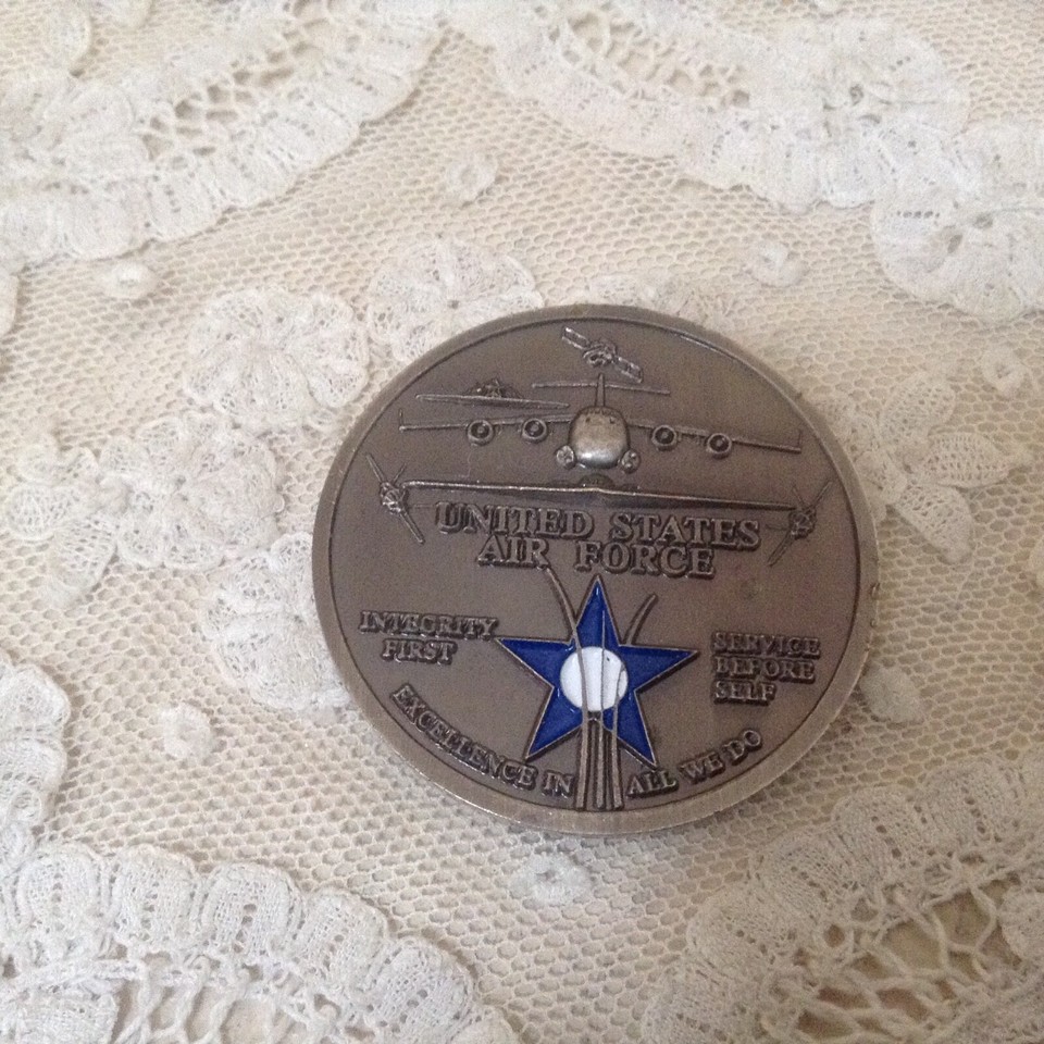USAF AIR FORCE CHIEF MASTER SERGEANT CHALLENGE COIN | eBay