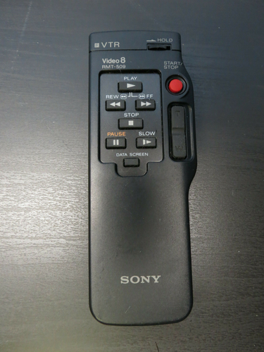 SONY RMT-509 VTR REMOTE CONTROL 146733911, 169301711, CCDFC620 ...