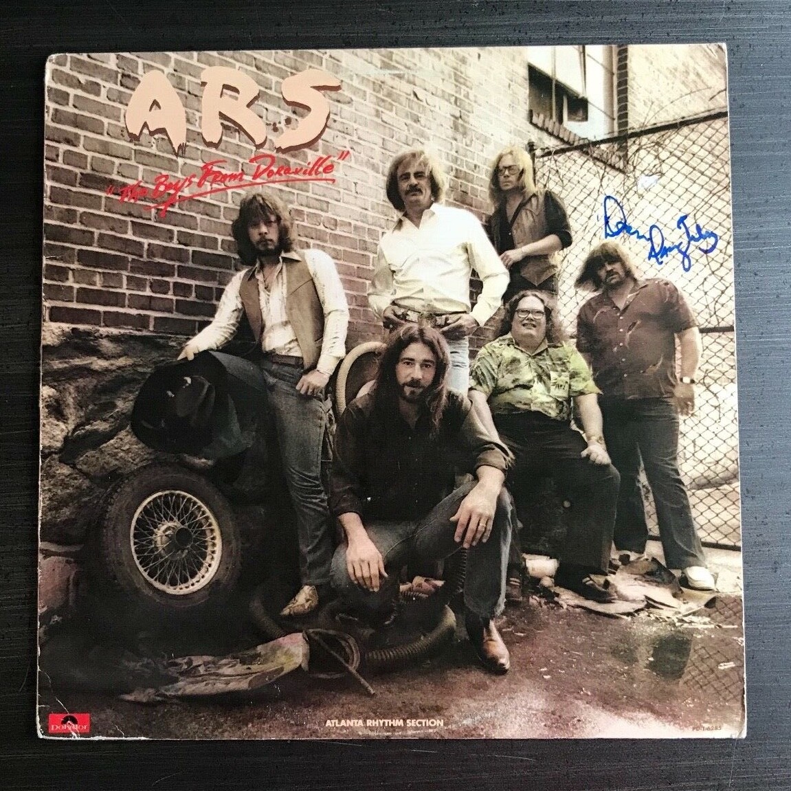 * DEAN DAUGHTRY * signed vinyl album * ATLANTA RHYTHM SECTION * PROOF ...