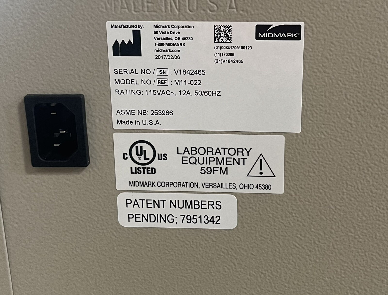 Midmark Ritter M11 Ultraclave Automatic Sterilizer Autoclave M11-022 | eBay